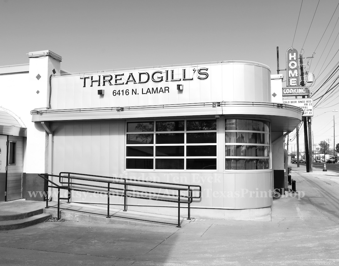 Threadgill's Austin Photo Print Austin Photography Austin Home Decor ...