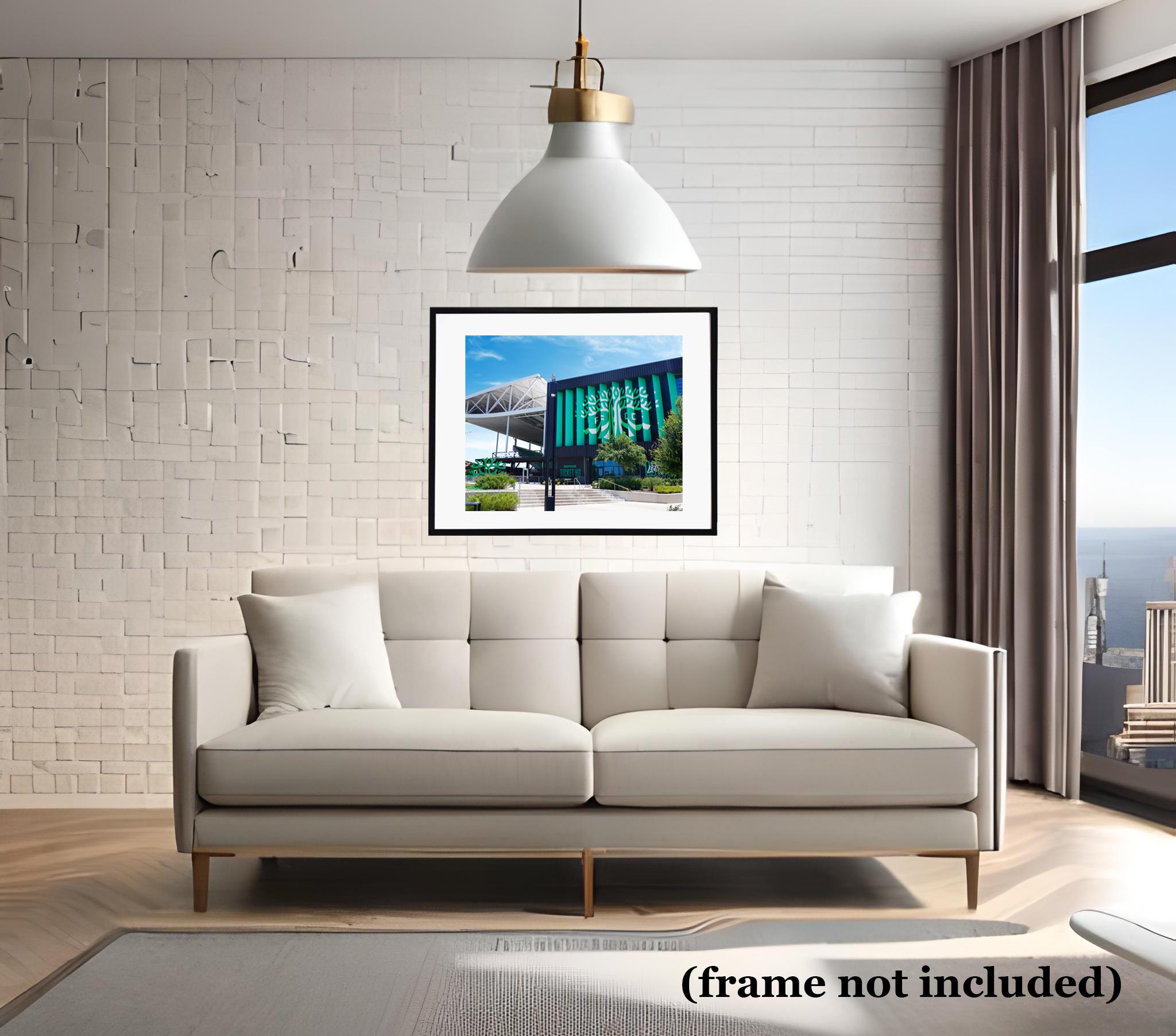 HORIZONTAL Color Austin FC Stadium Photo Print, Austin Texas Football ...