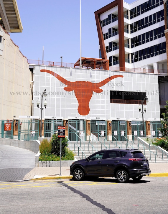 VERTICAL UT Longhorns Stadium Photo Print Austin Photography - Etsy
