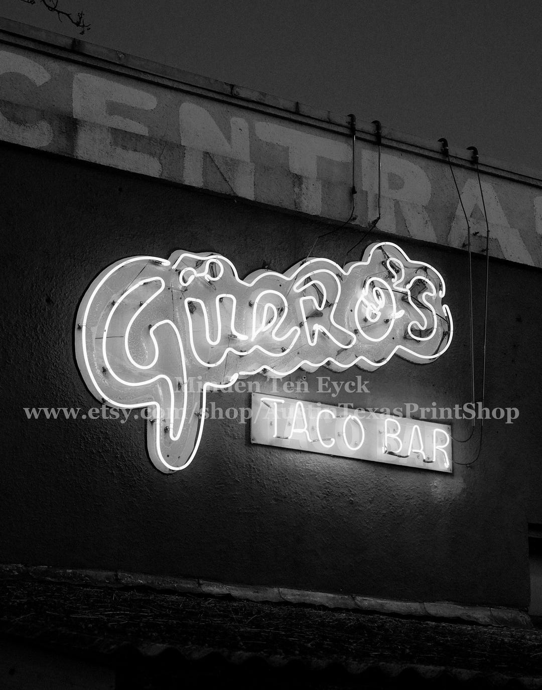 VERTICAL Guero's Austin Photo Print Austin Texas South Congress Austin ...