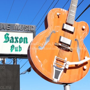 Saxon Pub Photo Print South Austin Music Austin Photography Austin ...