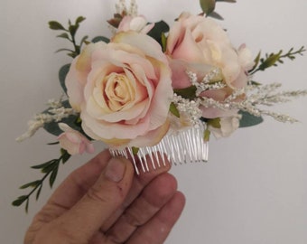 Floral Hair Comb | Etsy