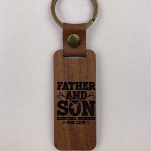 Keychain,hunting, Gift for Him, Custom Keychain, Wood Keychain ...