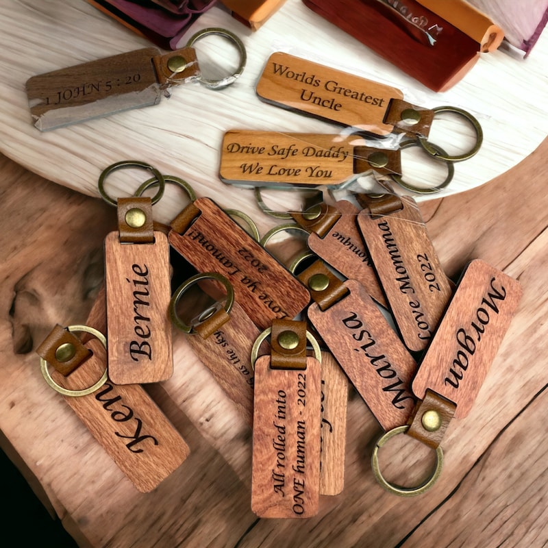 Custom Keychain - Etsy