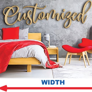 Custom Name Script Wall Decor Personalized Gift Cursive Handwritten ...