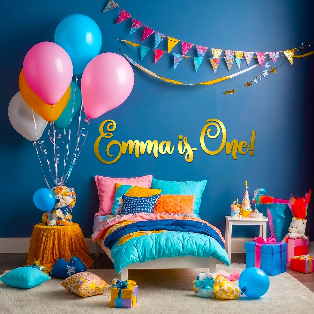 Custom Script Decal Sticker Wall Decor Personalized Gift Fantasy Vinyl ...