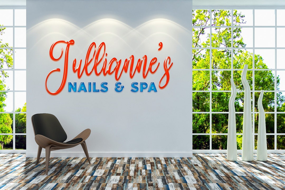 Custom Name Script Acrylic Plastic Text Cutout Raw Shapes Sign 1/8 ...