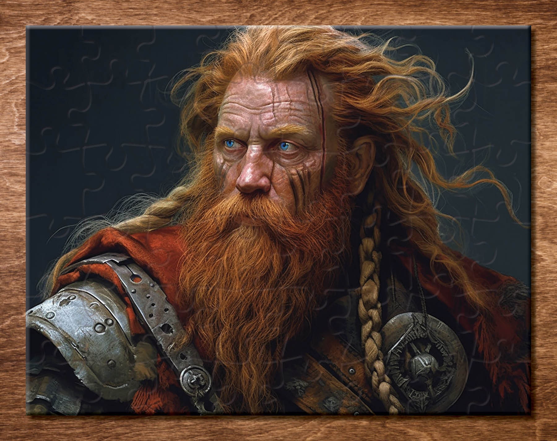 Redhead Viking Art