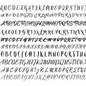 22 Custom Acrylic Name Cutout Script Shape Sign Baby Shower max 11 Tall ...