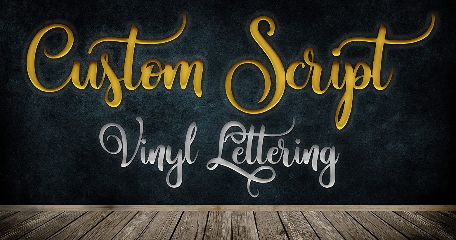 Custom Script Decal Sticker Wall Decor Personalized Gift - Etsy