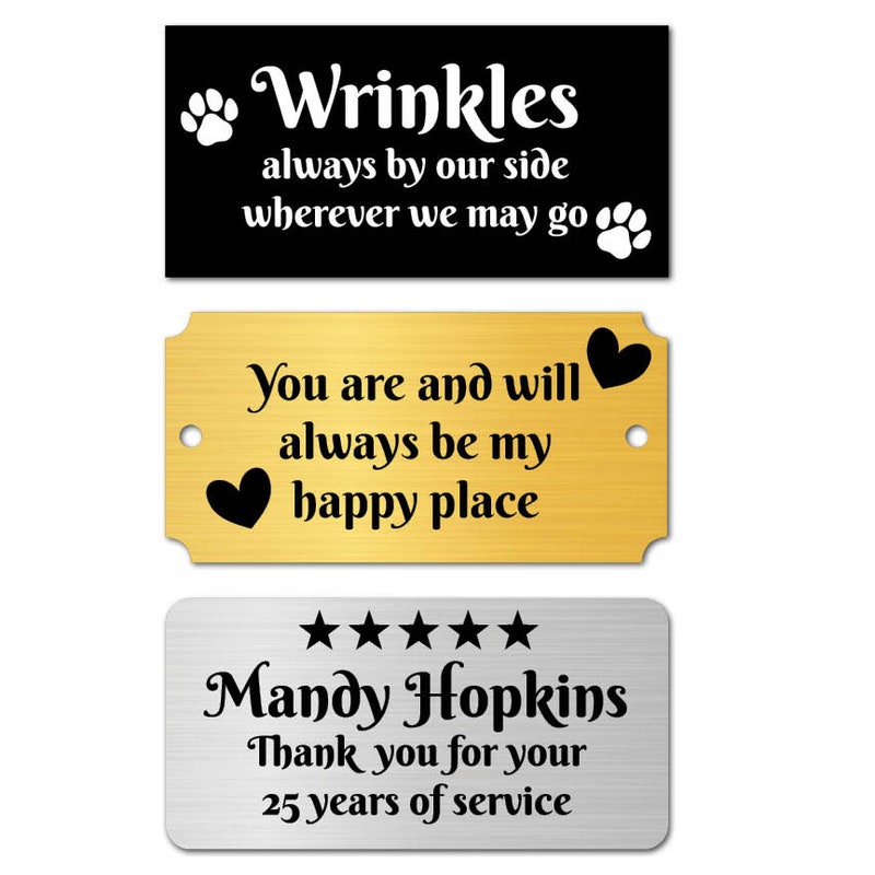 Donation Plaque - Etsy