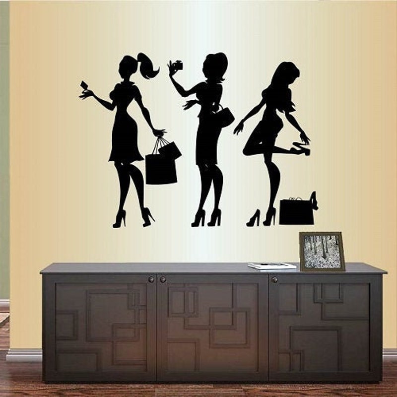 Fashion Wall Decals - Etsy UK