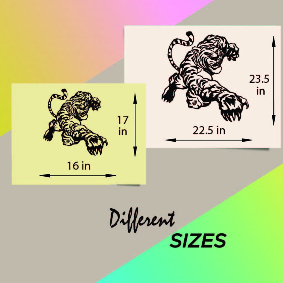 In-style Decals Vehicle Auto Car Décor Vinyl Decal Art Sticker Angry ...