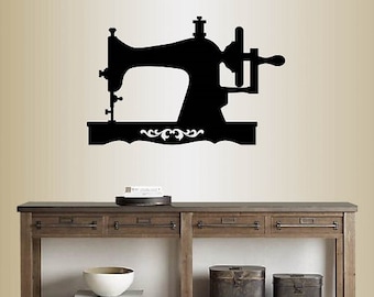 Sewing Wall Decal - Etsy