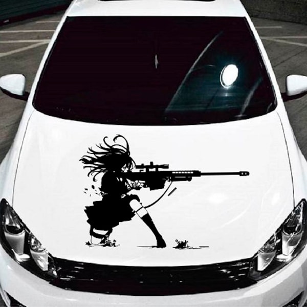 Anime Car Decal - Etsy