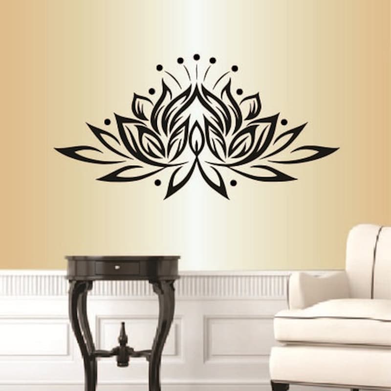 Vinyl Wall Decals Flowers - Etsy