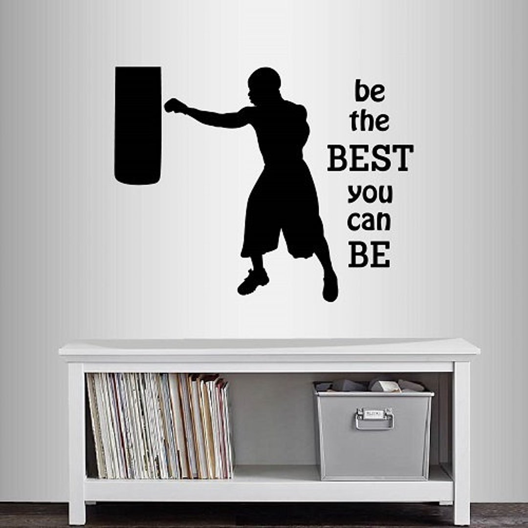 In-style Decals Wall Vinyl Decal Home Decor Sticker Boxer Be the Best ...