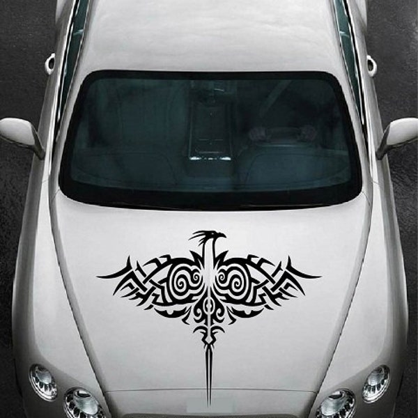 Phoenix Rising Car Decal - Etsy