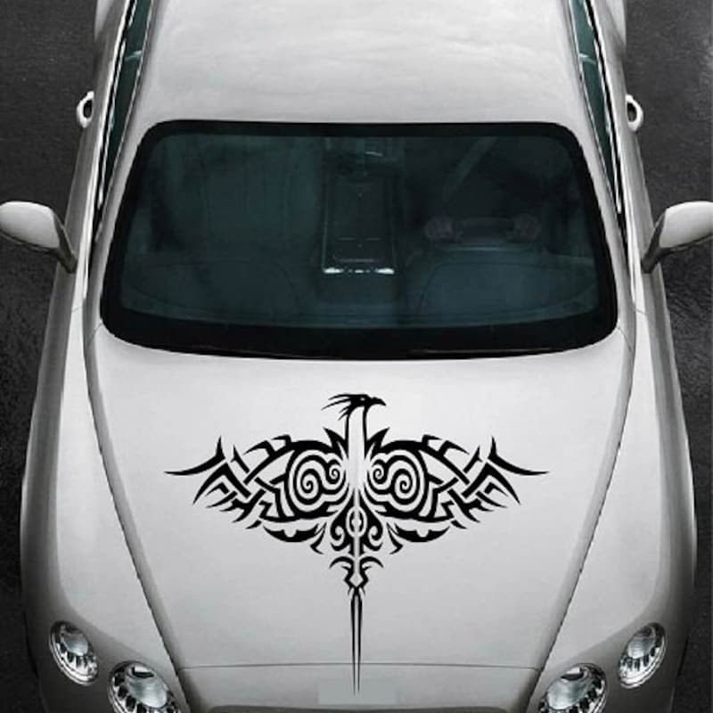 Phoenix Rising Car Decal - Etsy