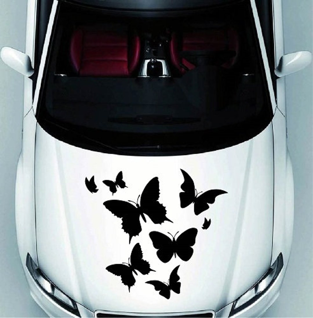 In-style Decals Vehicle Auto Car Décor Vinyl Decal Art Sticker Cute ...