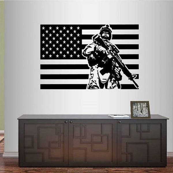 Military Wall Decals - Etsy