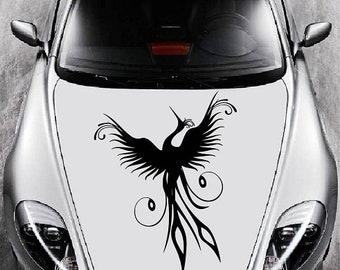 Phoenix Bird Vinyl Decal - Etsy