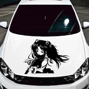 Anime car decal Etsy