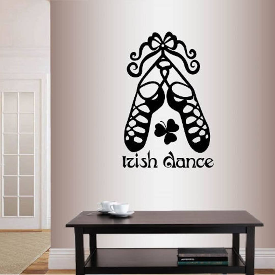 In-style Decals Wall Vinyl Decal Art Sticker Irish Dance Words Sign ...