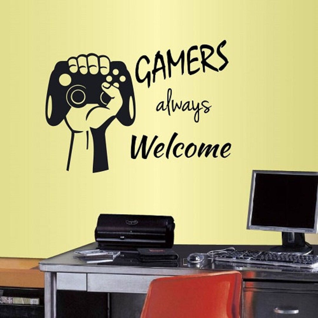 In-style Decals Wall Vinyl Decal Home Decor Art Sticker Gamers Always ...