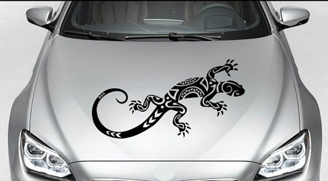 In-style Decals Vehicle Auto Car Décor Vinyl Decal Art Sticker Lizard ...