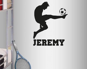 Golfer Wall Decals Sport Boy Golf Player Decal Custom - Etsy