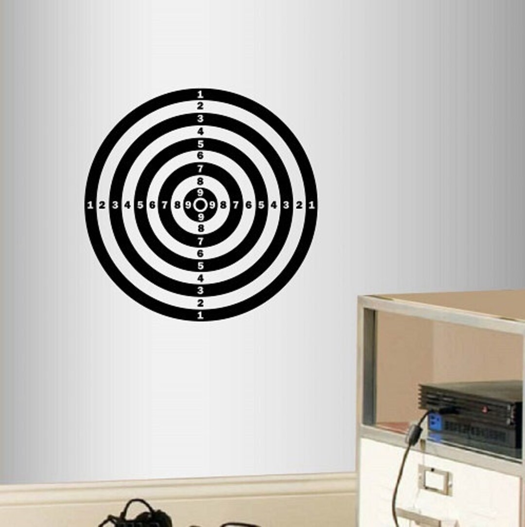 In-style Decals Wall Vinyl Decal Home Decor Art Sticker Darts Target ...