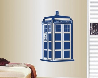 Tardis Wall Decal - Etsy