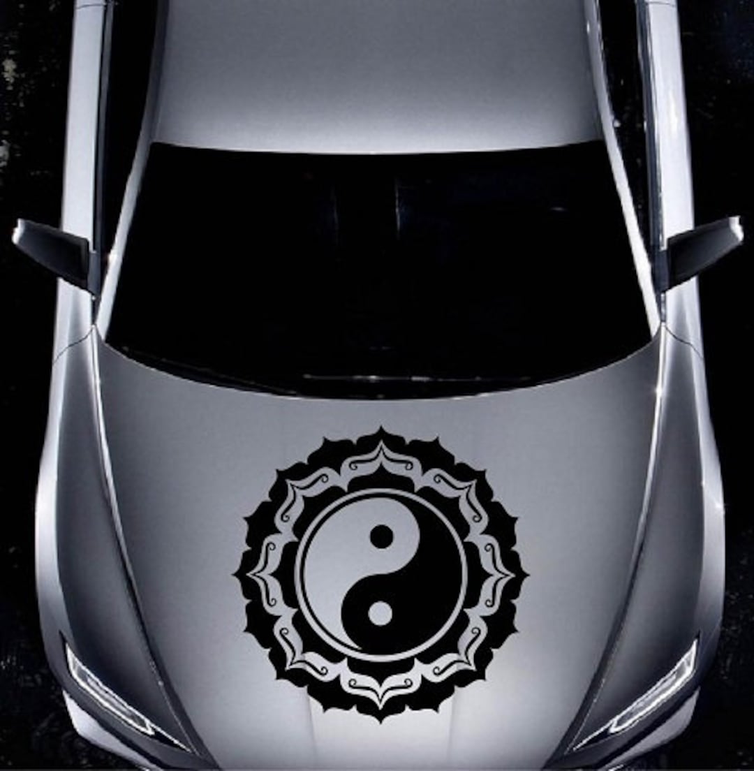 In-style Decals Vehicle Auto Car Décor Vinyl Decal Art Sticker Yin Yang ...