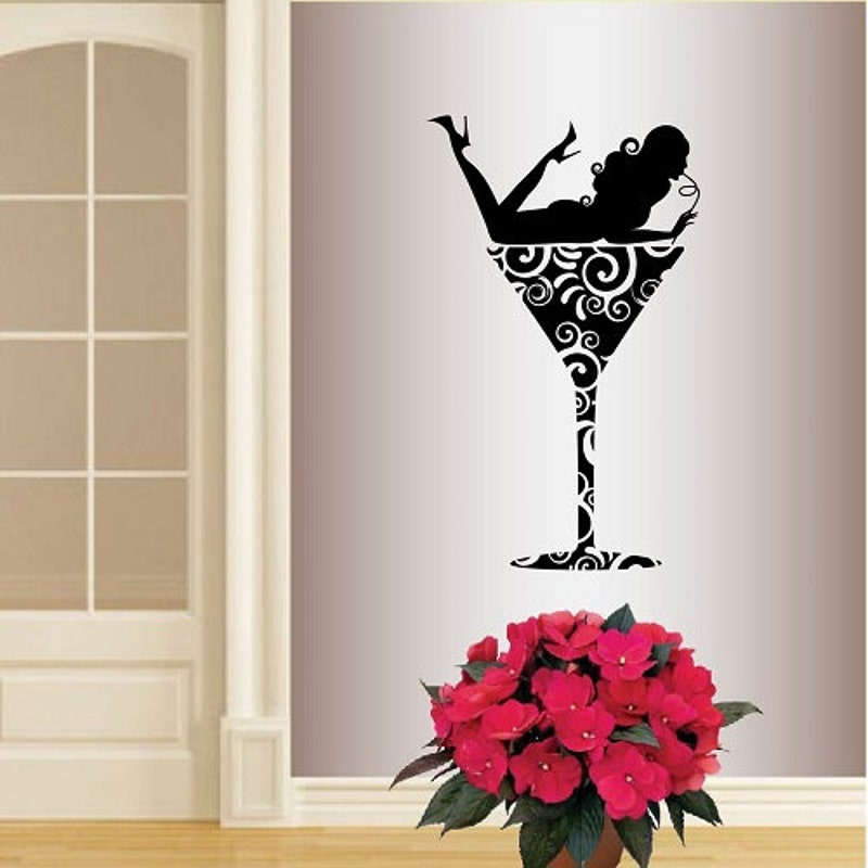 Cocktail Decal - Etsy