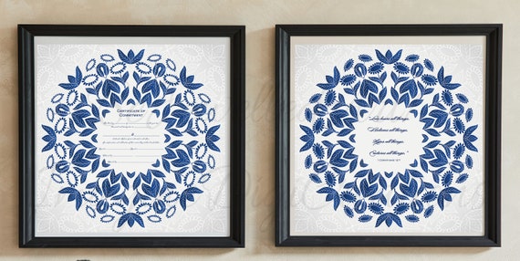 Wedding Certificate Marriage - Etsy