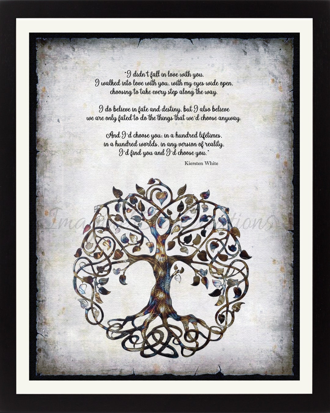 Tree of Life, Blessing, Viking, Love, Heart, Couples Celtic,pagan ...