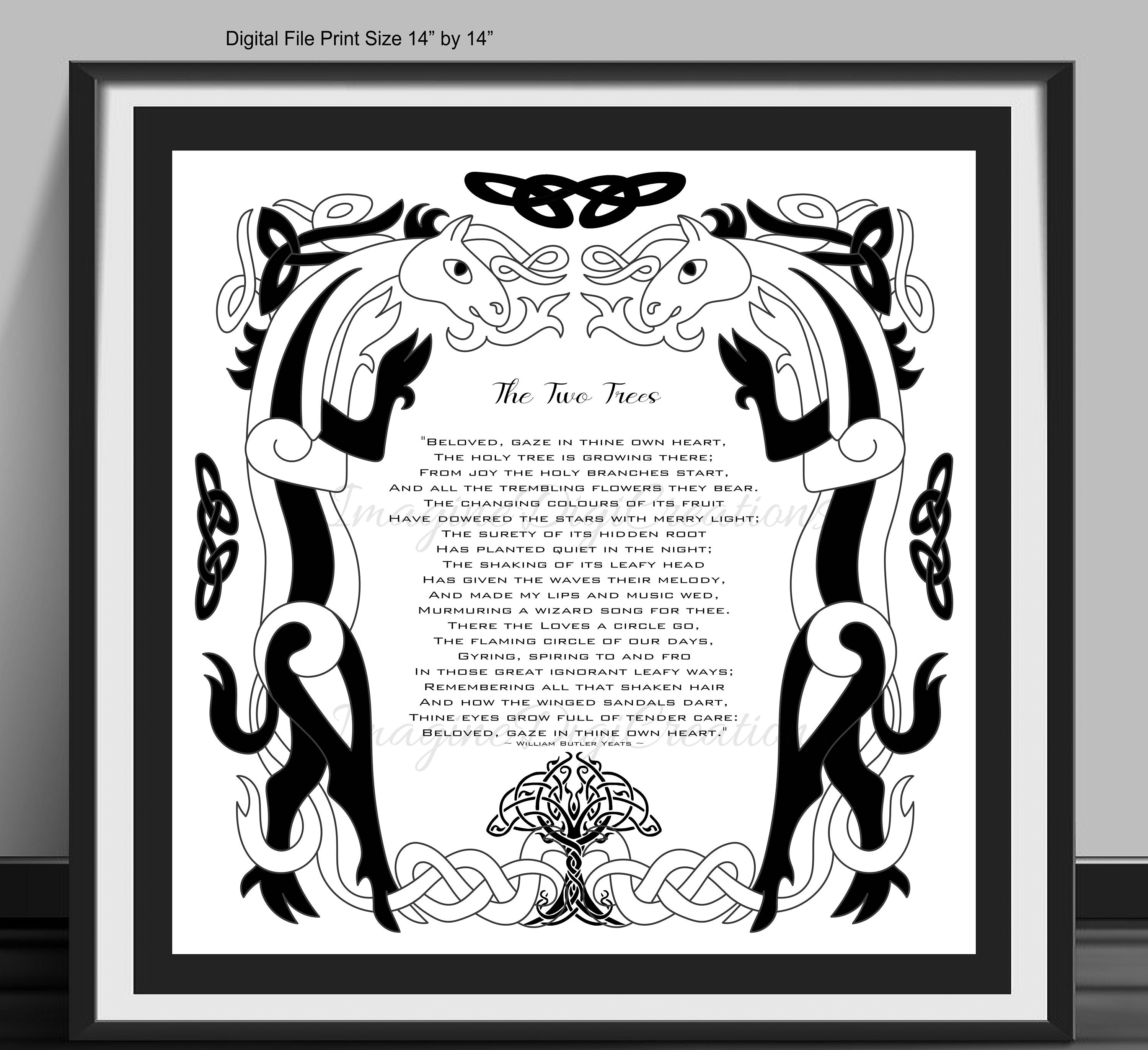 Celtic Trees, Tree of Life, Handfasting,celtic Border,celtic, Irish,the ...
