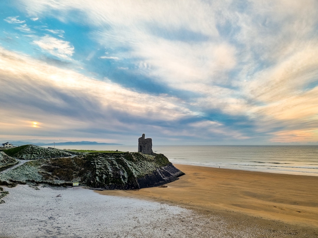 Ireland - Ballybunion - Snowy Day - Etsy