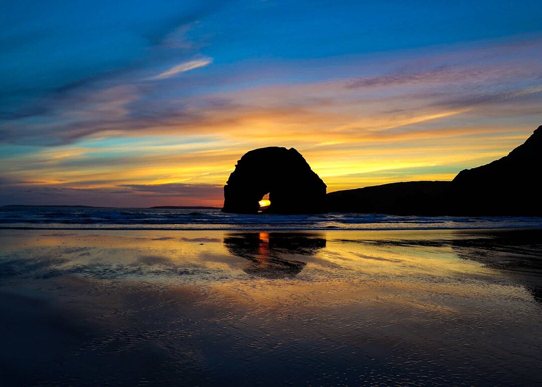 Ireland - Ballybunion - Virgin Rock - Etsy