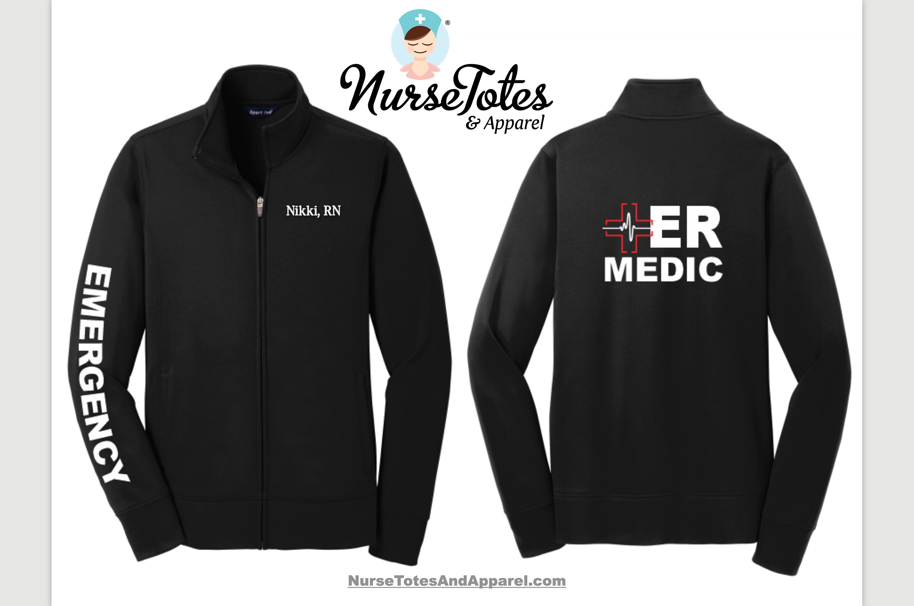 ER MEDIC Jacket Warm Men's and Women's Jacket | Etsy