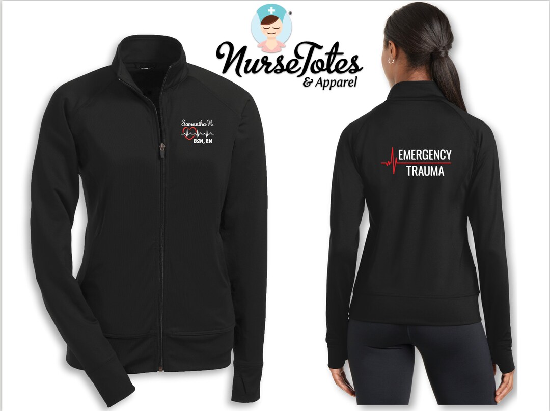 Emergency Trauma for Healthcare Professionals Fitness Jacket - Etsy