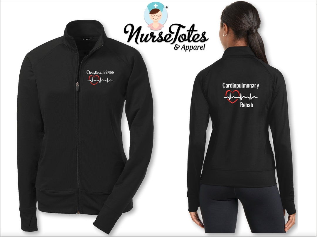 Cardiopulmonary Rehab Jacket Warm Performance Fabric made to Move ...