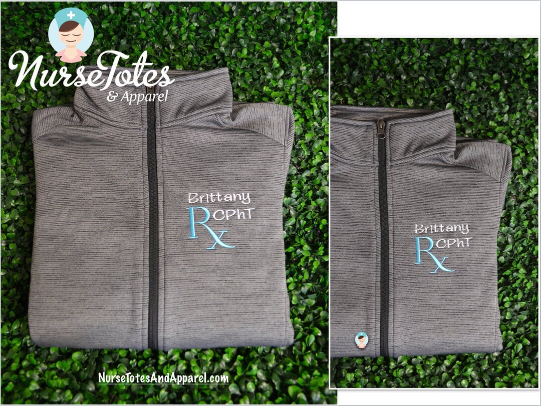 Pharmacy Jacket Pharmacy Tech Jacket Personalized With - Etsy