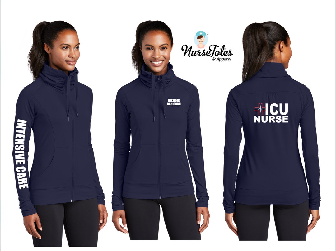 ICU NURSE Jacket Moisture Wicking Performance Fabric With Plenty of ...