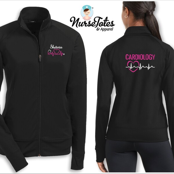 Cna Embroidery Jacket - Etsy