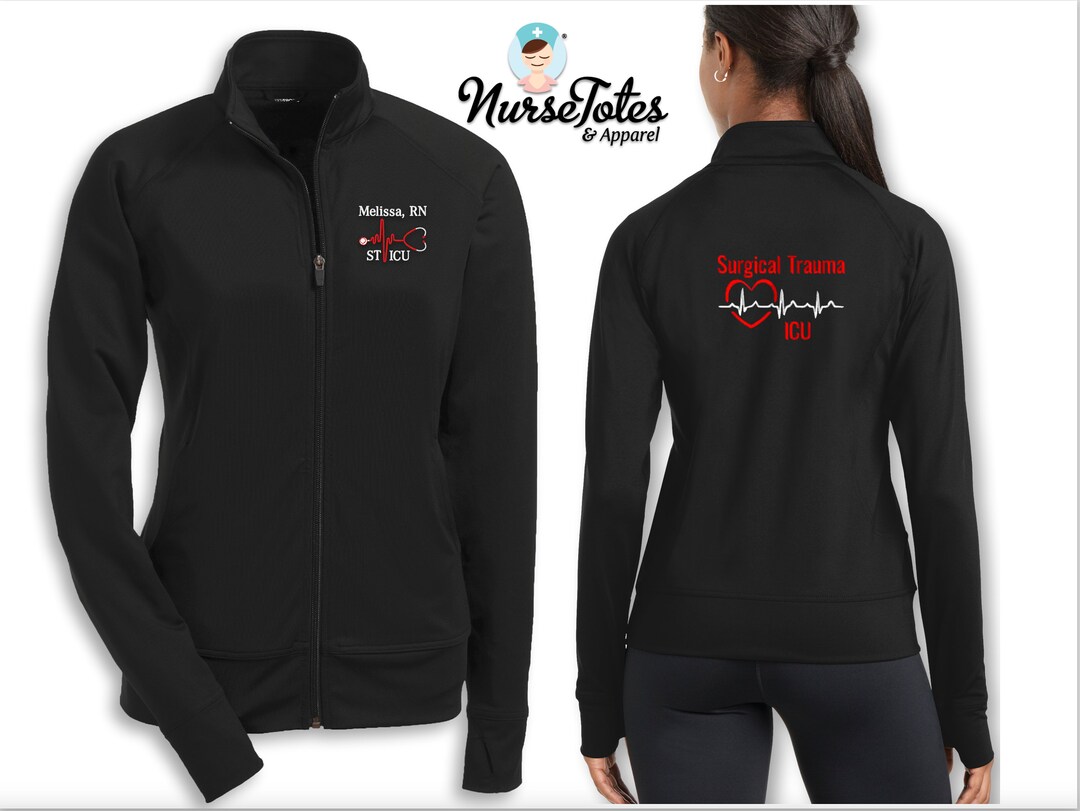Surgical Trauma ICU Ladies Jacket Warm Performance Fabric - Etsy
