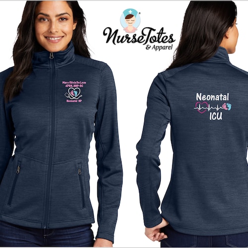Neonatal ICU Jacket NICU Nurse Jacket Personalized Jackets - Etsy