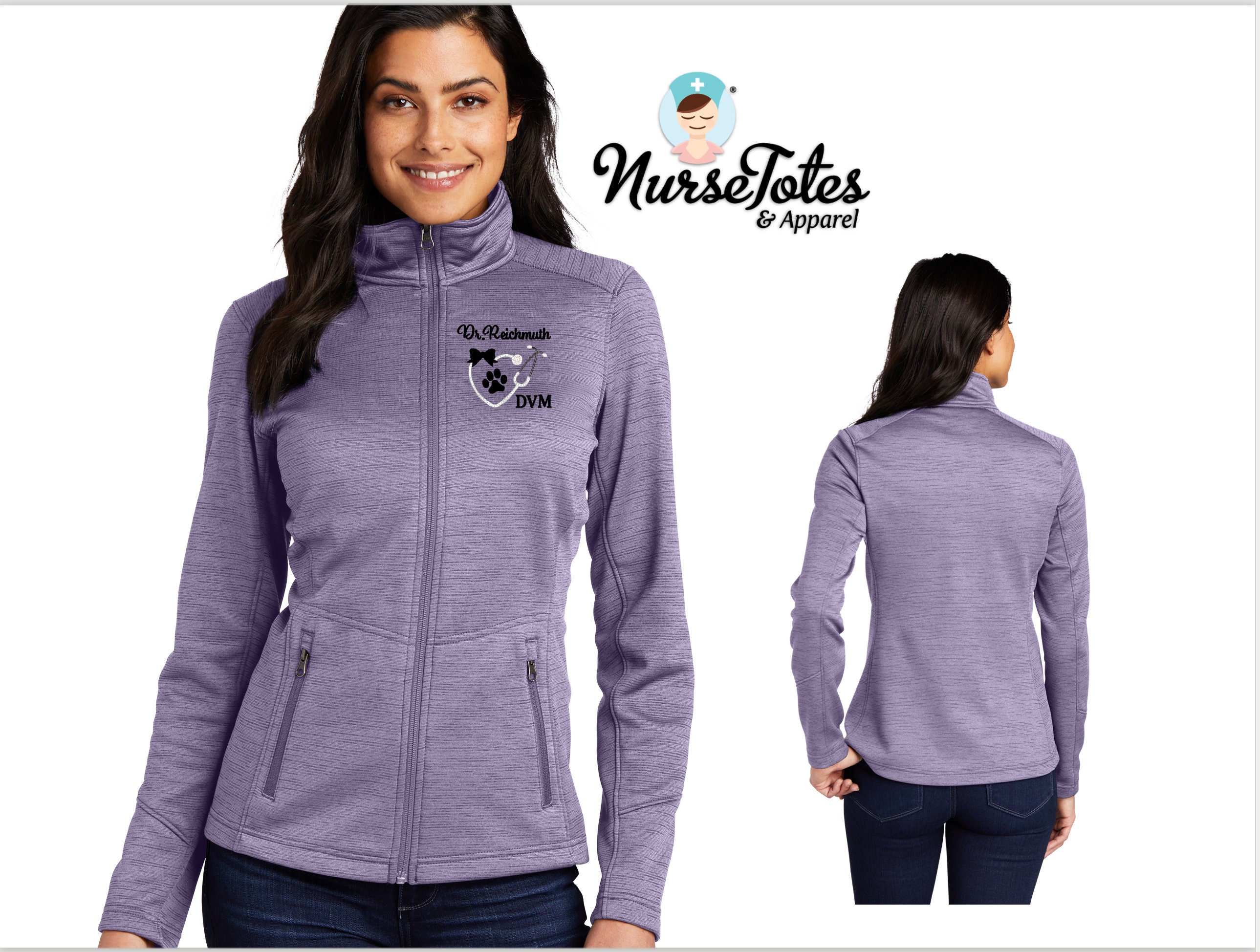 DVM Jacket veterinarian Work Jacket Fun and Professional - Etsy