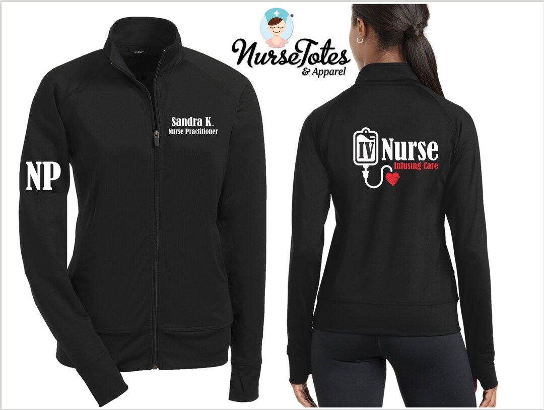 IV Infusion Nurse Practitioner Jacket 12oz Performance Fabric - Etsy